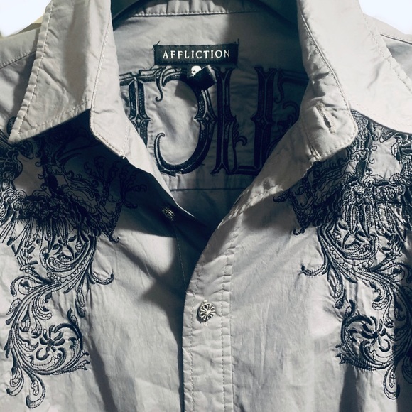 Affliction | Shirts | Mens Affliction Button Down Shirt | Poshmark